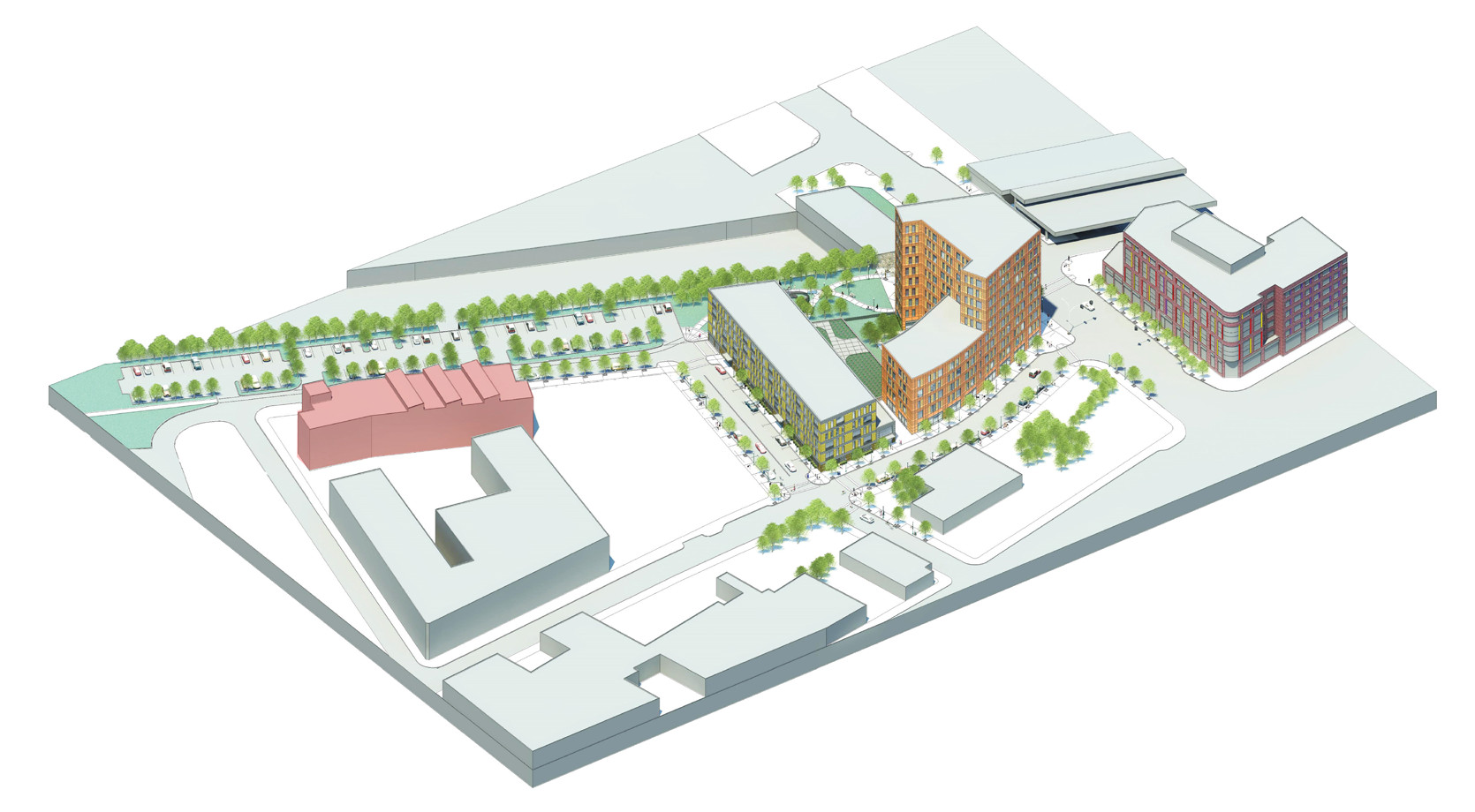 Jackson Square Site 3 Master Plan - DHK Architects