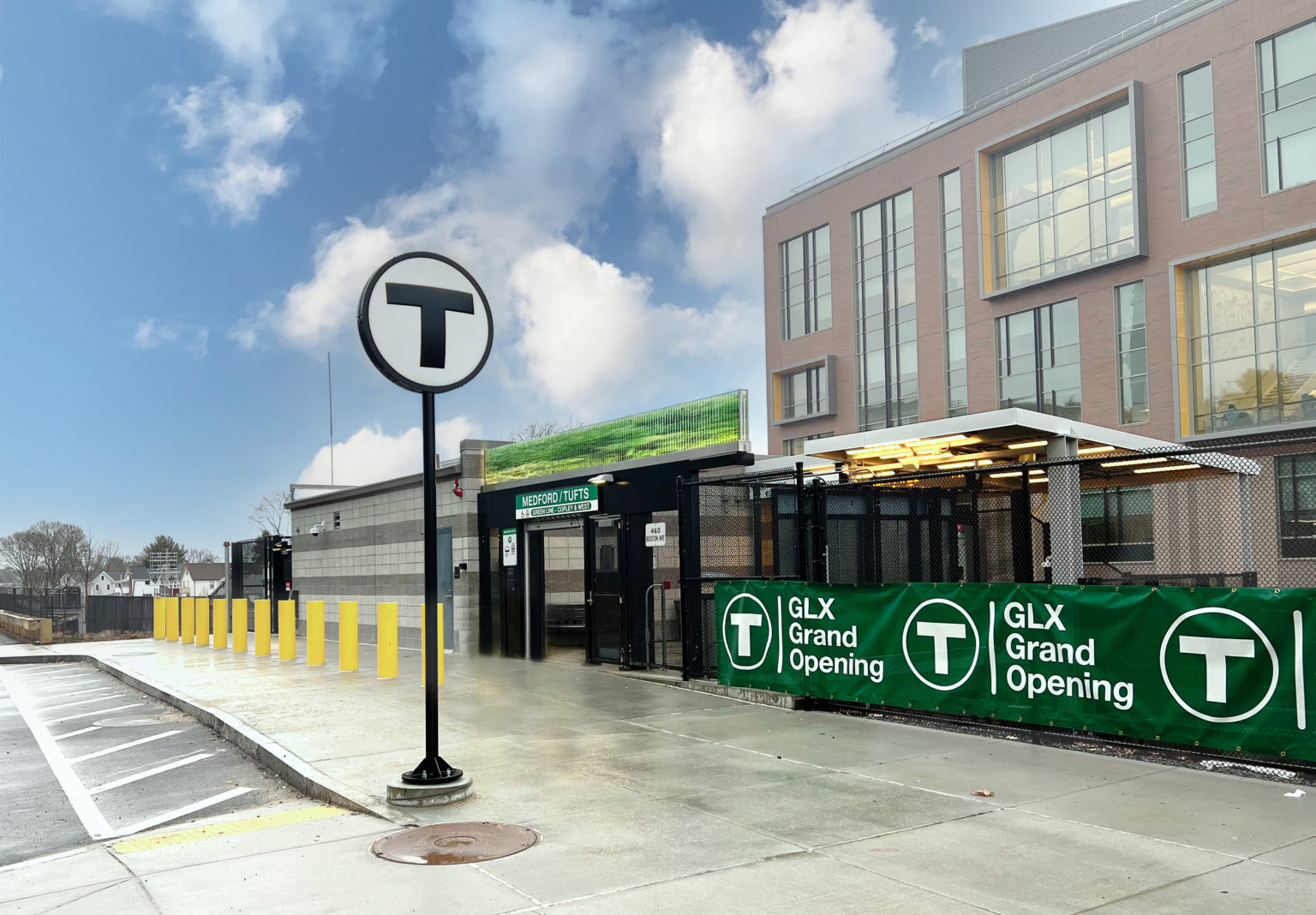 Medford/Tufts Station Opens Multi-Billion Dollar Green Line Extension ...